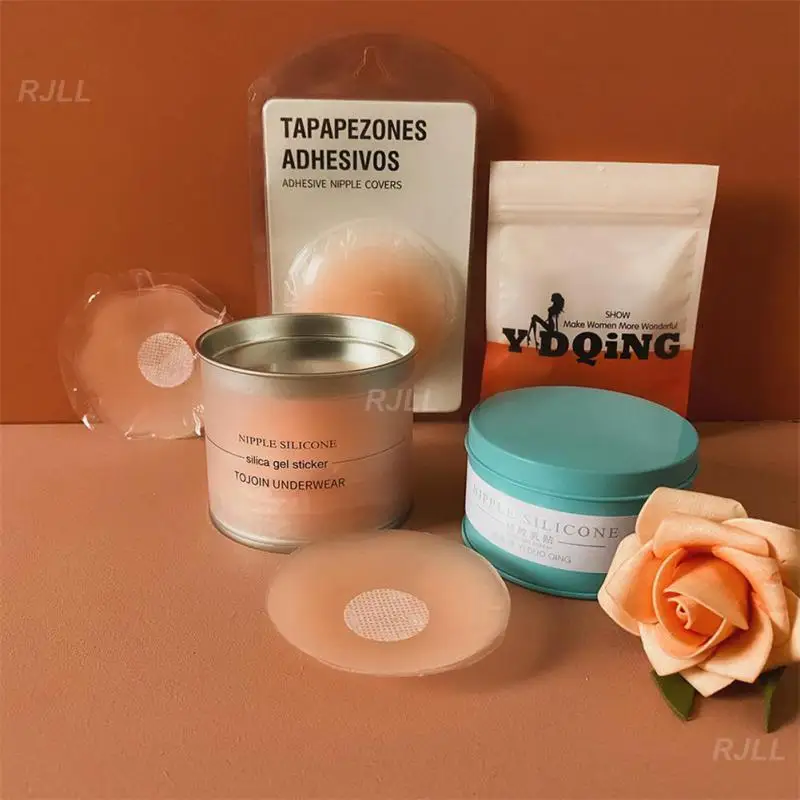 Invisible-Nipple-Cover-Reusable-Adhesive-Chest-Sticker-Self-Adhesive ...