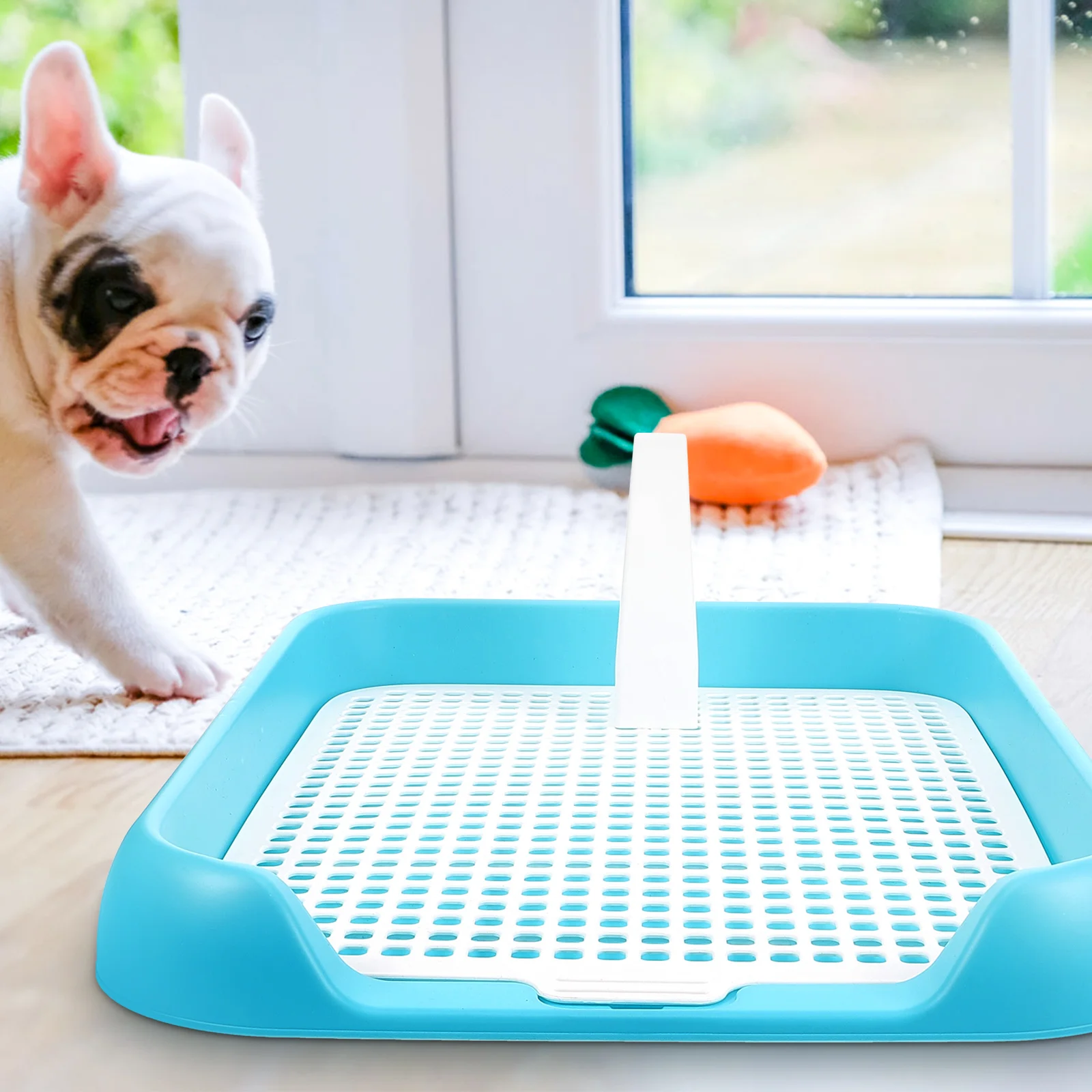 Indoor Dog Potty Pet Toilet Litter Tray Household Puppy Cage Bedpan ...