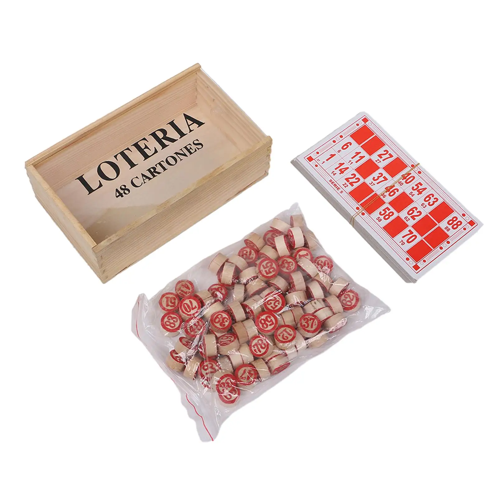 Russian Lotto Board Games Russian Bingo Games Bingo Cards Chips Lottery ...