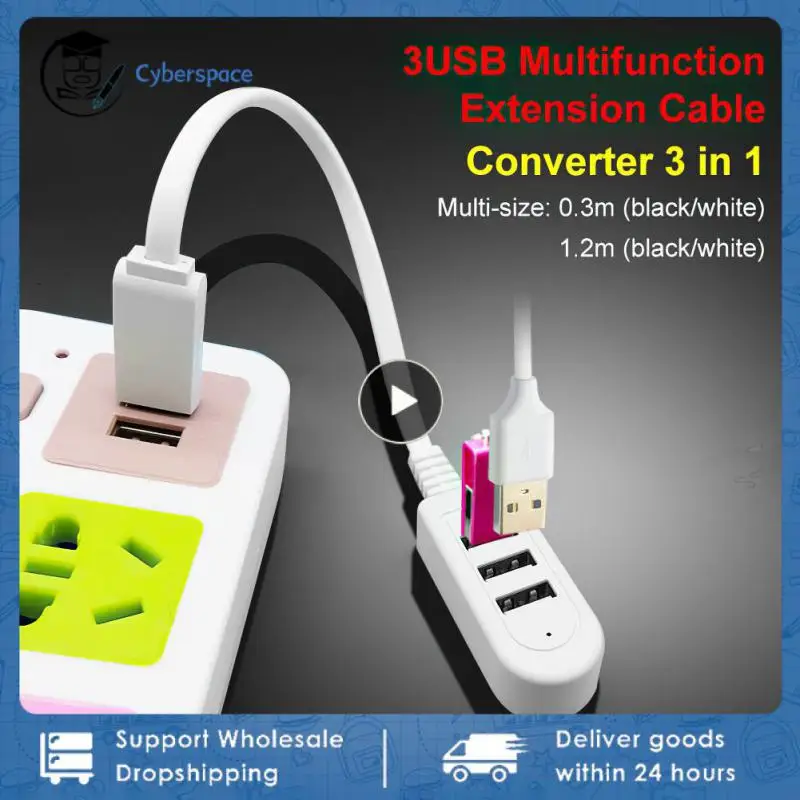USB-Hub-2-0-MultiUSB-Splitter-Adapter-Cable-1-2m-0-Mini-Hub-For-PC ...