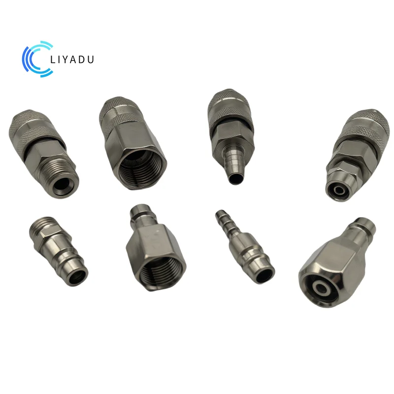 EU Type SH/PH/SP/PP/SM/PM/SF Pneumatic Quick Coupler - 1/4" 3/8" 1/2 ...