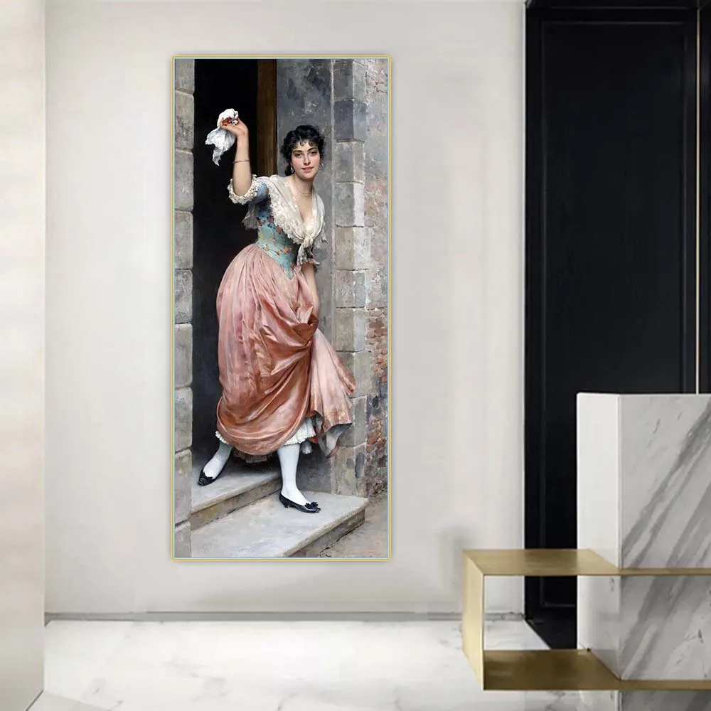 Eugene-von-Blaas-Farewell-Canvas-Art-Oil-Painting-Aesthetics-Artwork ...