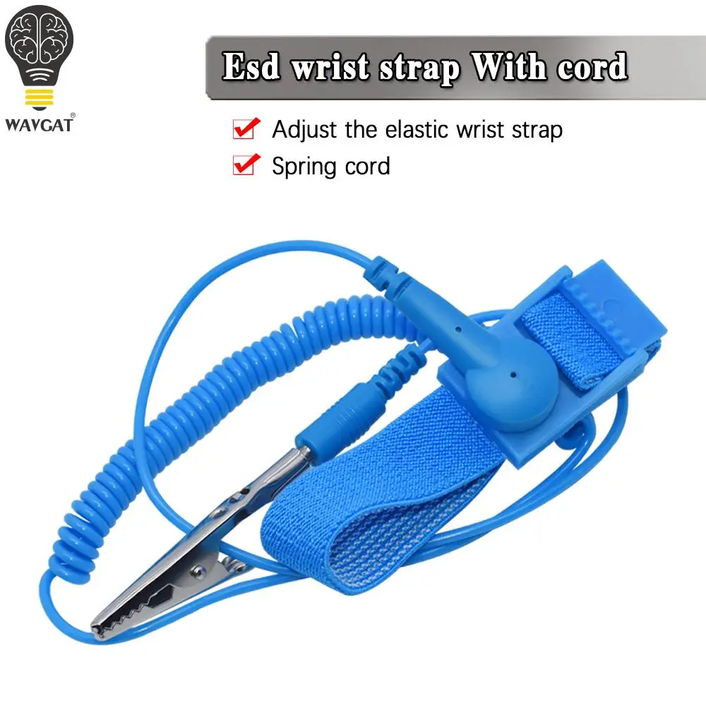 Cordless Wireless Clip Antistatic Anti Static ESD Wristband Wrist Strap ...