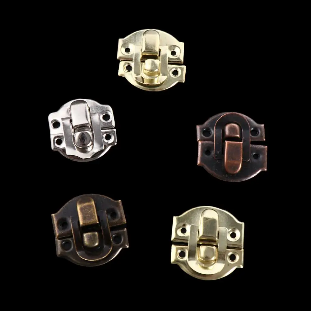 Decorative-Jewelry-Vintage-Trinket-Antique-Mini-Padlock-Clasps-Hasp ...