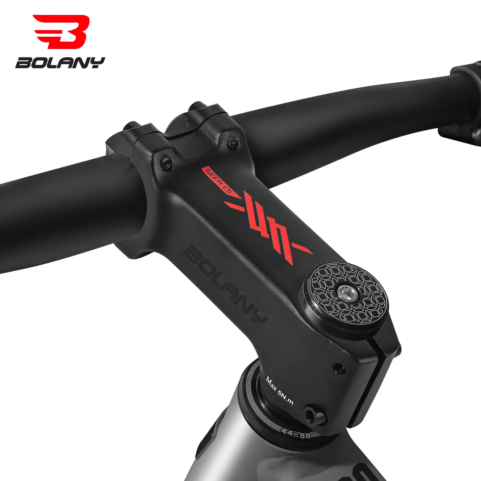 BOLANY-90mm-Bike-Stem-MTB-Ultralight-Aluminum-Alloy-31-8mm-10Degree ...