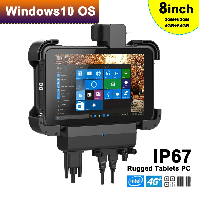 8-Handheld-Robuuste-Tablet-Met-Barcode-Scan-Windows10-Z8350-Industri-le ...