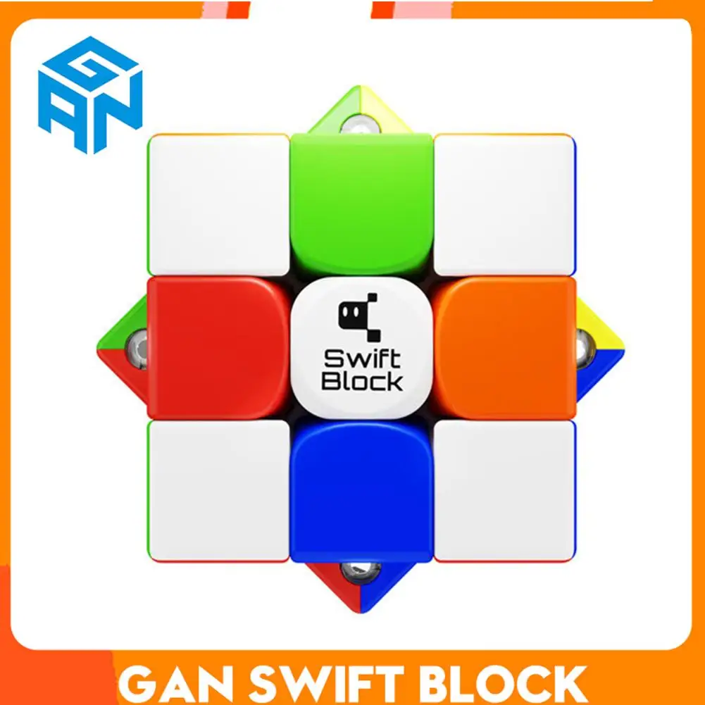 Gan-Swift-Block-355s-3x3-Magnetic-Magic-Speed-Cube-Stickerless ...