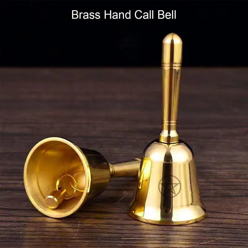 Unique-Prayer-Bell-Gold-Handle-Handbells-Ringing-Bell-for-Meditation ...