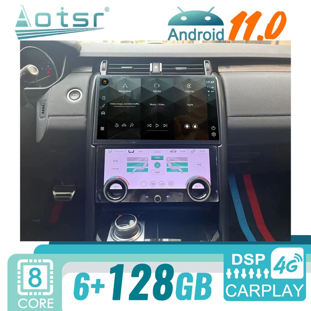 For-Land-Rover-Discovery-5-LR5-L462-2017-2020-Car-Radio-GPS-Navigation ...