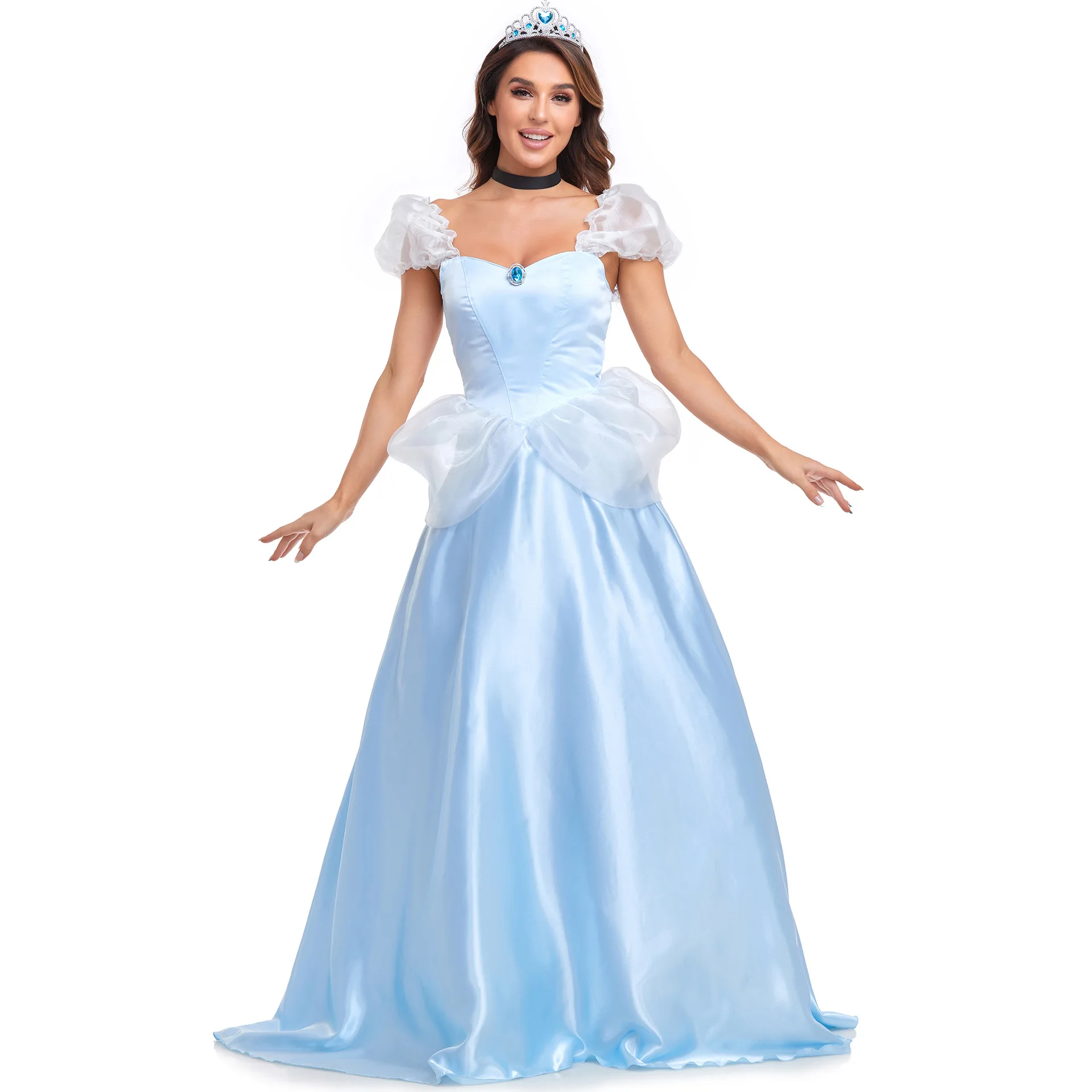 Halloween-Women-Princess-Cinderella-Costume-Fairy-Tales-Sexy-Goddess ...