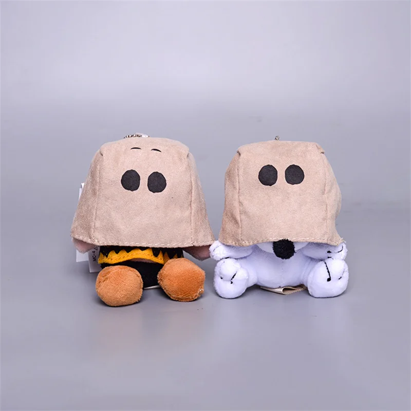 Classic-Character-Snoopy-Charlie-Brown-Wear-Paper-Bag-Kawaii-Modelling ...