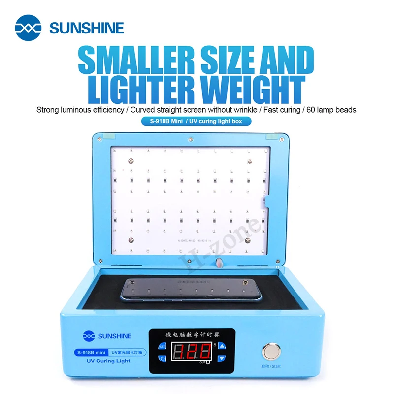 SUNSHINE-S-918B-Mini-30W-UV-Curing-Box-For-Mobile-Phone-LCD-Touch ...