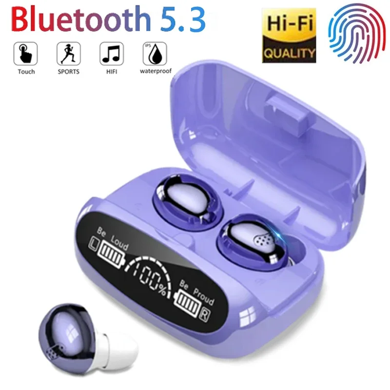 M32 Wireless Headphones Earphone Bluetooth 5.3 Stereo Touch Control ...