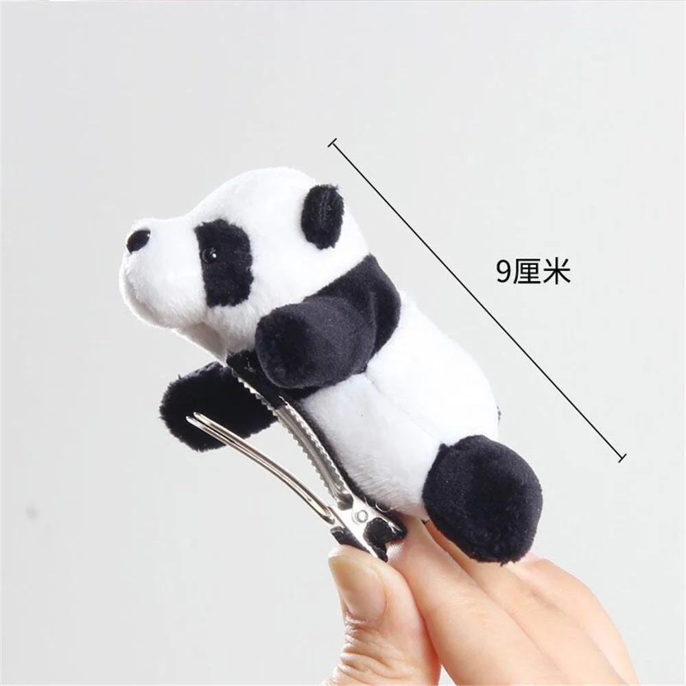 Plush Panda Hair Clip | Stuffed Plush Animals - 7cm Panda Plush Toy ...