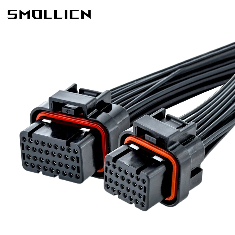 1-5-10-Sets-AMP-26-34-Pin-Car-Wiring-Harness-Waterproof-Male-Female ...
