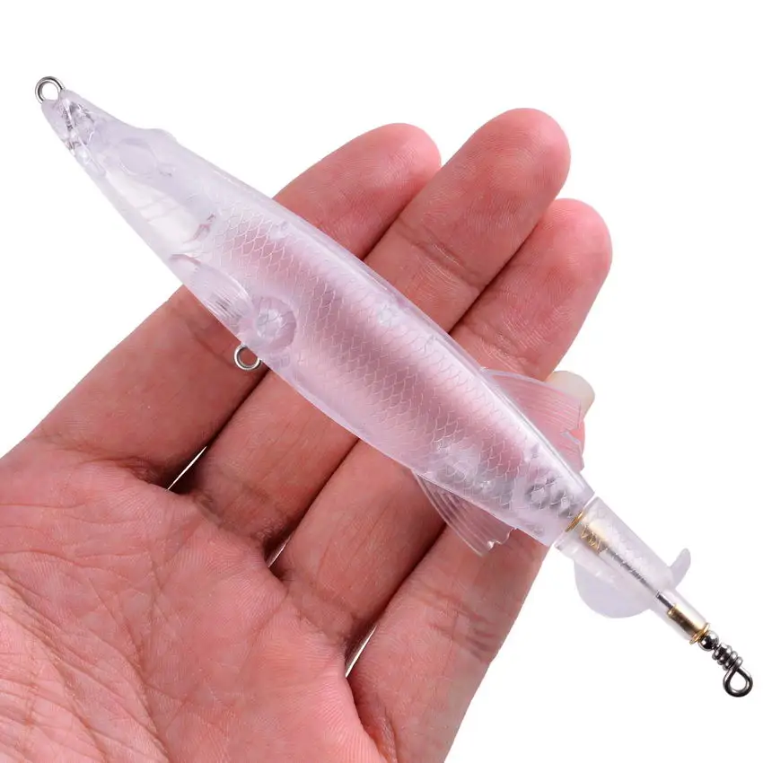 5Pcs-Unpainted-Whopper-Popper-13-6g-12-8cm-Topwater-FIshing-Lure-Pike ...