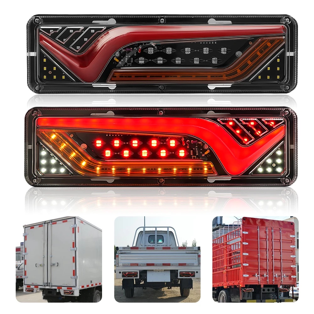 2pcs-12-24V-LED-Truck-Tail-Light-Rear-Lights-Turn-Signal-Brake-Reverse ...