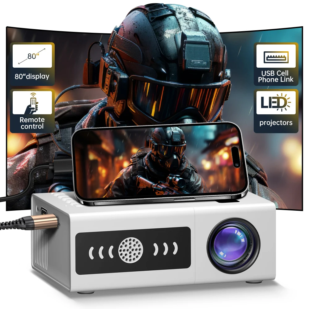 S1-Mini-LED-Projector-S1-Upgraded-Version-1000-Lumen-320x240P-HDMI ...