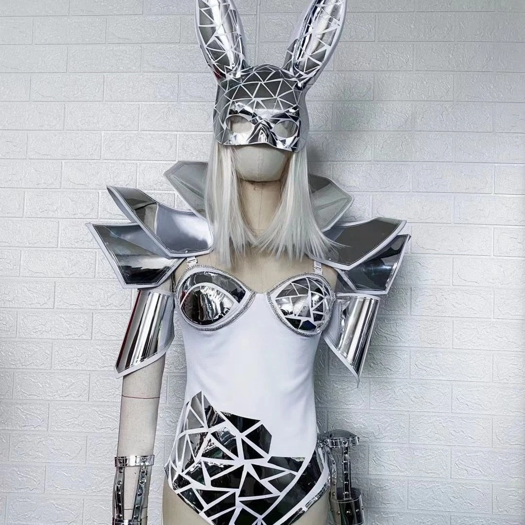 Sexy Women Stage Show Sequins Outfits Nightclub Bar Singer Gogo Dancer ...