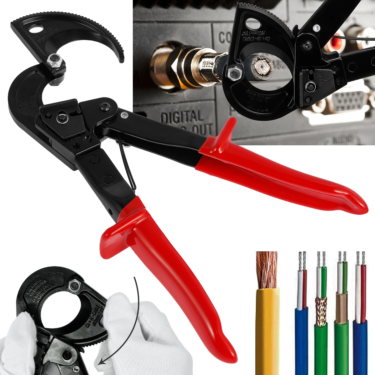 Ratchet-Cable-Cutter-Portable-Ratcheting-Wire-Cutting-Tool-Below-240mm ...