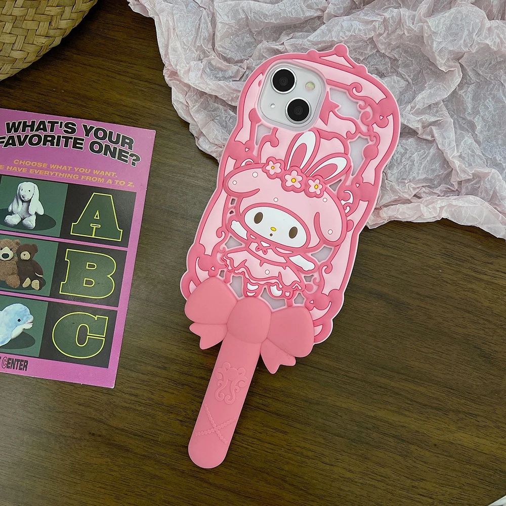 Cartoon-Cute-Magic-Wand-Sanrios-My-Melody-Stereoscopic-Phone-Case-for ...