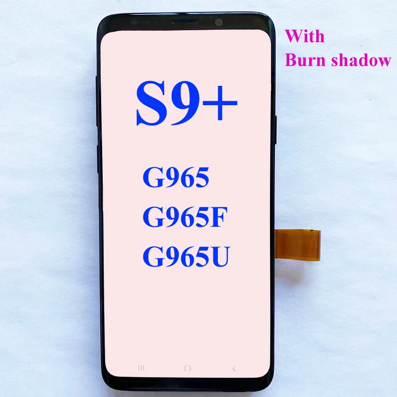 Pantalla-t-ctil-LCD-con-marco-de-reemplazo-para-Samsung-S9-Plus-G965F ...