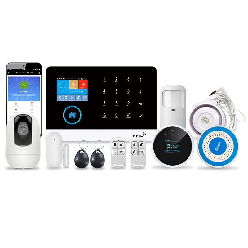433-868Mhz-4G-WIFI-smart-home-burglar-security-system-integrated-with ...