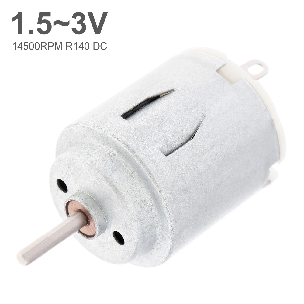 R140 DC Motor 1.5-3V 1.34W 14500rpm Solar Fan Motor Electric Toothbrush ...