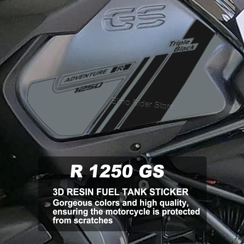 R1250GS Adv Sticker For BMW R 1250 GS Adventure Triple Black 2023 Tank ...