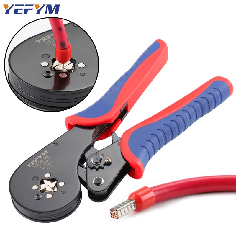 Ferrule-Crimping-Tools-YE-16-4E-0-5-16mm-20-5AWG-Tubular-Terminal-Mini ...