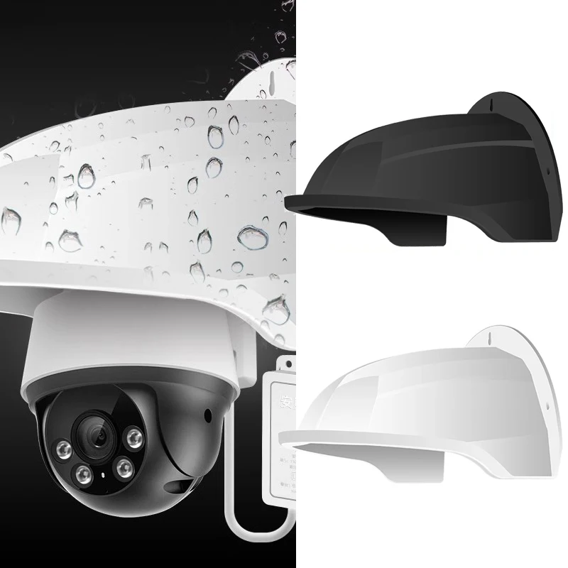 1pc Protective Covers Wall Waterproof Rainproof Cover CCTV Turret Dome ...