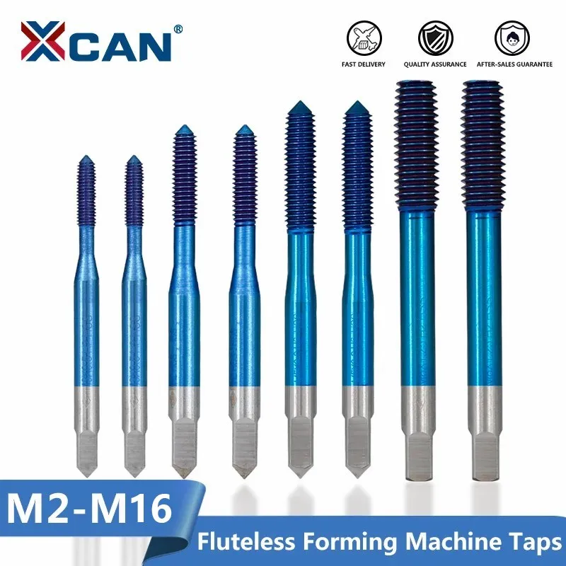 Xcan Fluteless Forming Machine Taps M2-m12 Metric Machine Plug Tap ...
