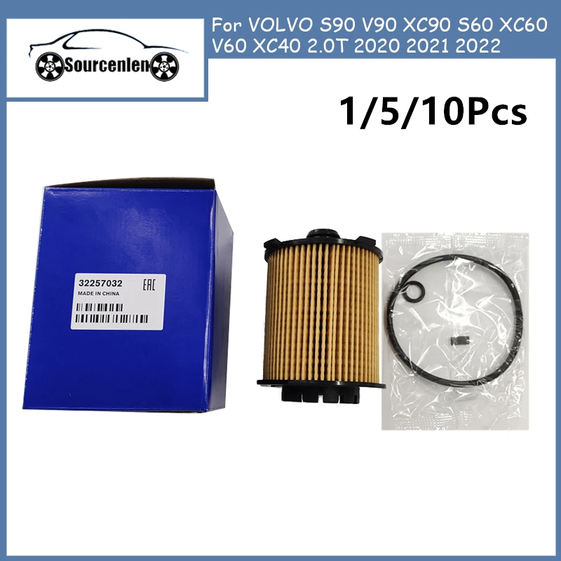 Oil-Filter-32257032-for-VOLVO-S90-V90-XC90-S60-XC60-V60-XC40-2-0T-2020 ...