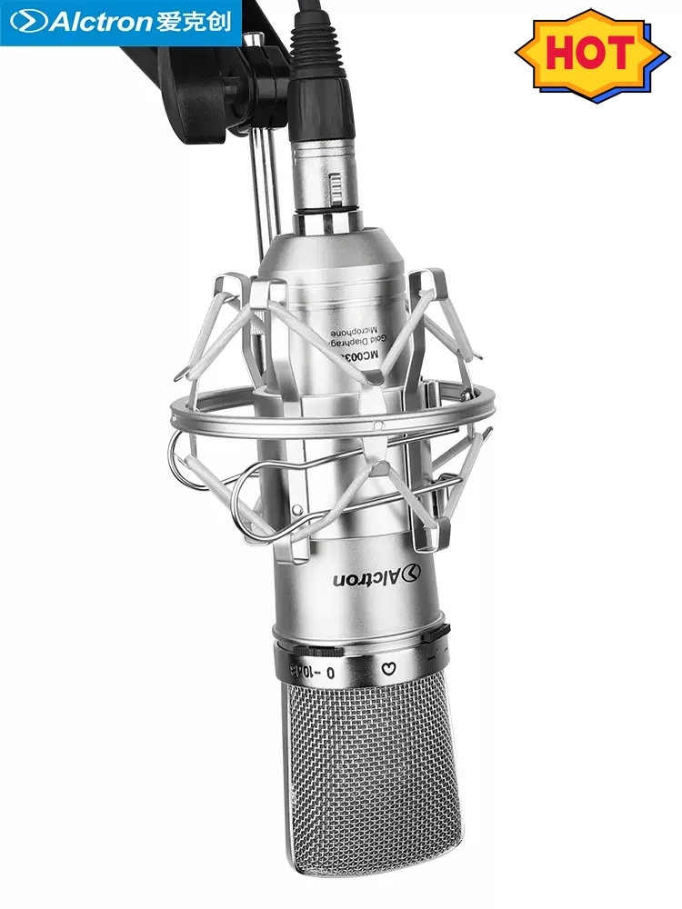 Alctron-mc003S-Large-Diaphragm-Capacitor-Recording-Microphone-Computer ...