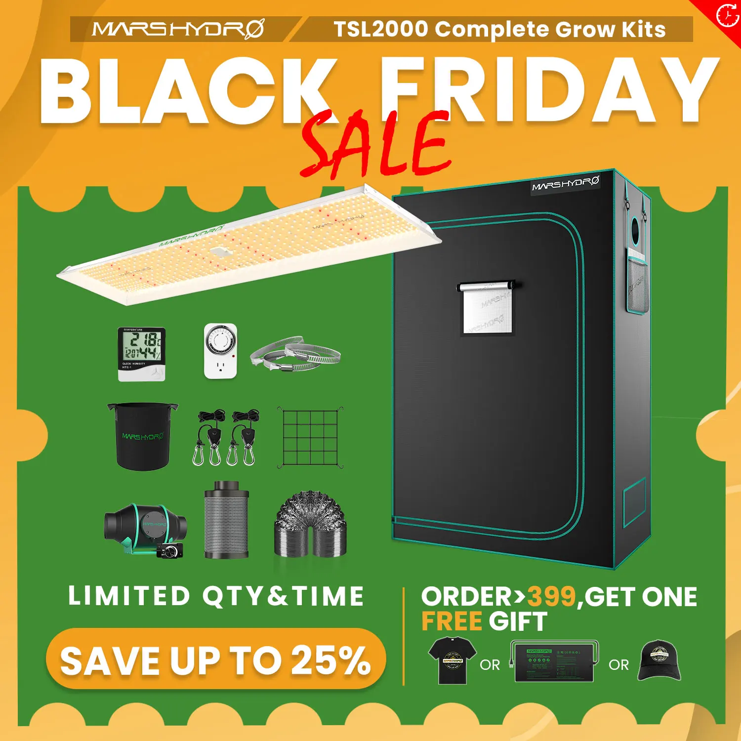 Mars-Hydro-TSL-2000-Led-Grow-Light-and-120x60x180-CM-Indoor-Tent-Filter ...