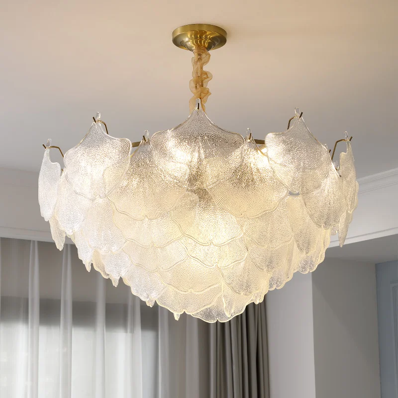 Shell Small Chandelier French Light Luxury Creative Net Celebrity ...