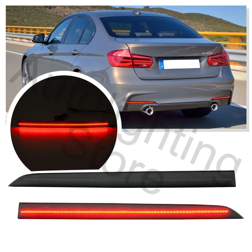 2PCS-LED-Rear-Bumper-Reflector-Lamp-tail-Brake-stop-Light-for-BMW-3 ...