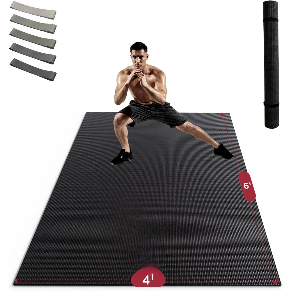 Extra-Large-Exercise-Mat-Non-Slip-Ultra-Durable-Thick-Workout-Mats-for ...