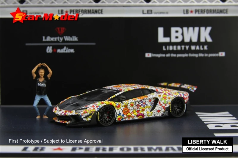 Star-Model-1-64-Lambo-Aventador-LP700-4-LBWK-LB2-0-sun-flower-Kiki-painting-with.jpg