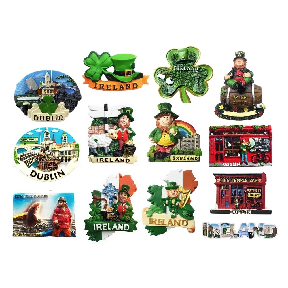 Ireland-3D-Fridge-Magnets-Tourism-Souvenir-Refrigerator-Magnetic ...