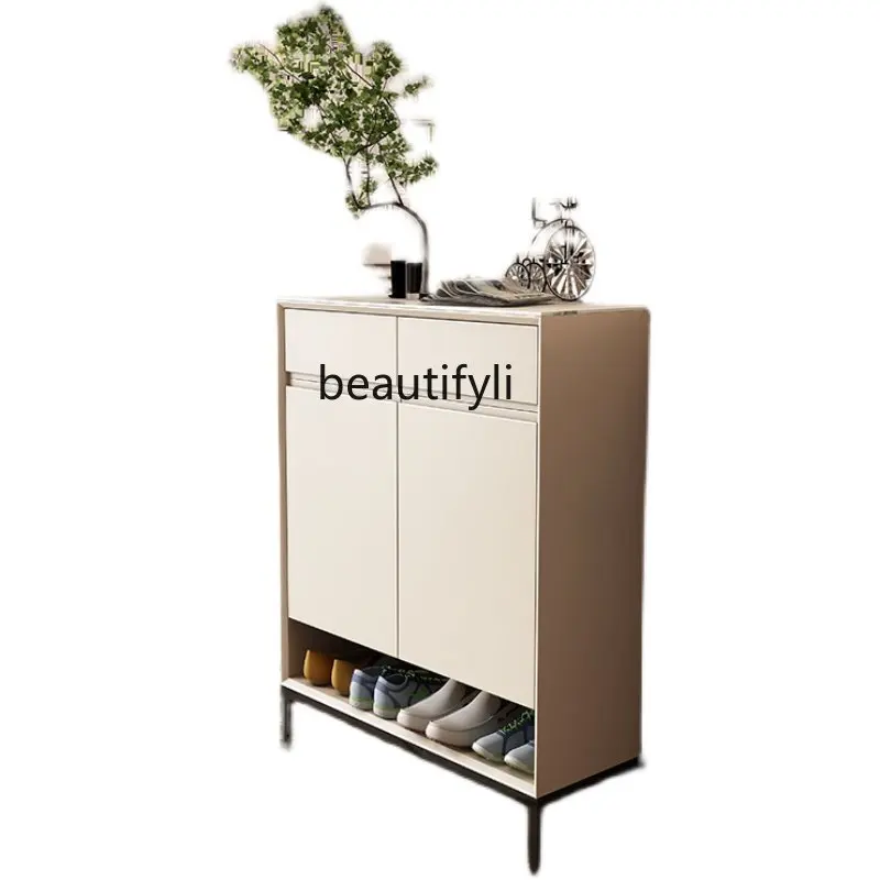 zq-Italian-Minimalist-Shoe-Cabinet-Simple-Large-Capacity-Storage-Ultra ...