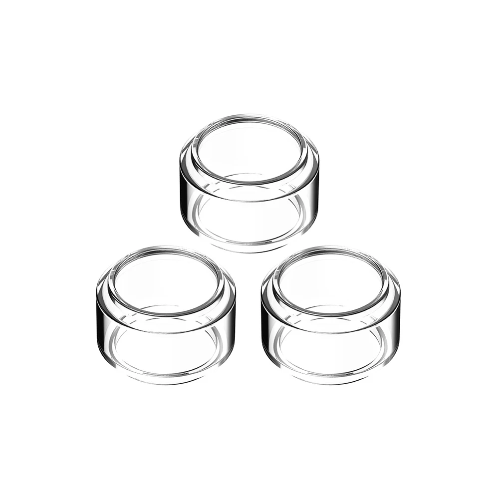 3PCS Replacement Bubble Fat Glass Tubes For Blaze RTA / Blaze Solo RTA