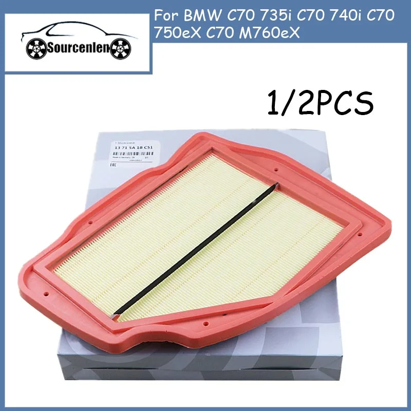 13715A1BC51-13715-A1B-C51-Car-Air-Filter-for-BMW-C70-735i-740i-750eX ...