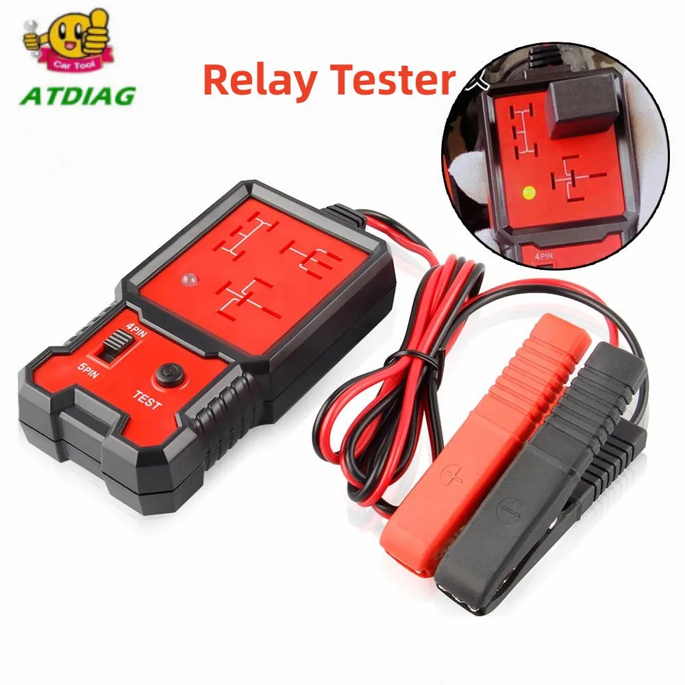 Automotive Relay Tester 12V Car Relay Tester Electronic Voltage Tester ...