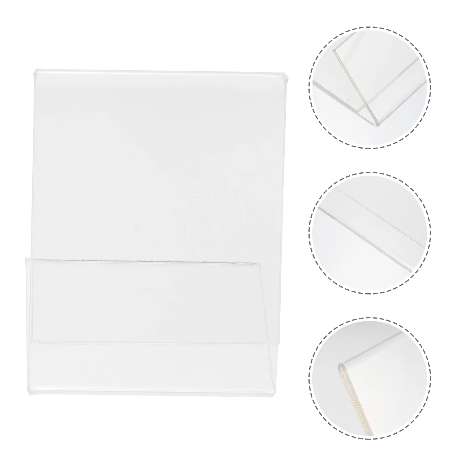 2-Pcs-Show-Rack-QR-Code-Acrylic-Name-Cards-Holder-Sign-Shape-Display ...