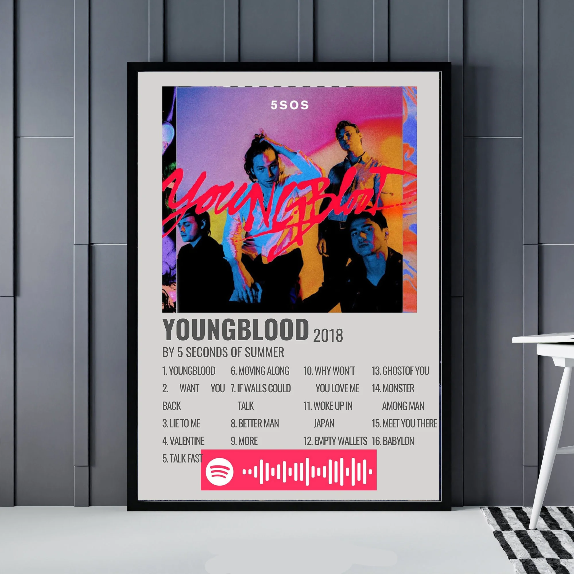 2022 New 5sos Album Cover