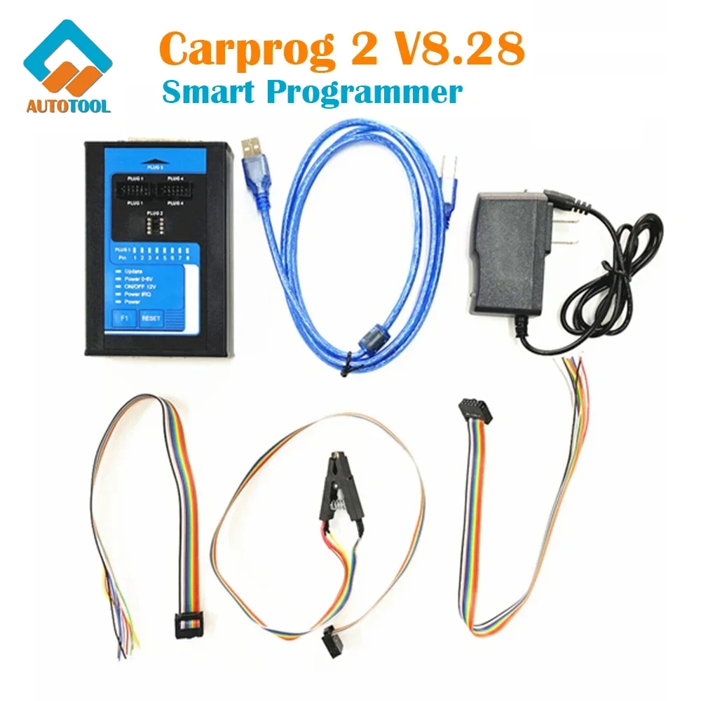 V8-28-Carprog-2-Car-Prog-II-Full-Set-ECU-Programmer-Reset-ECU-Chip ...