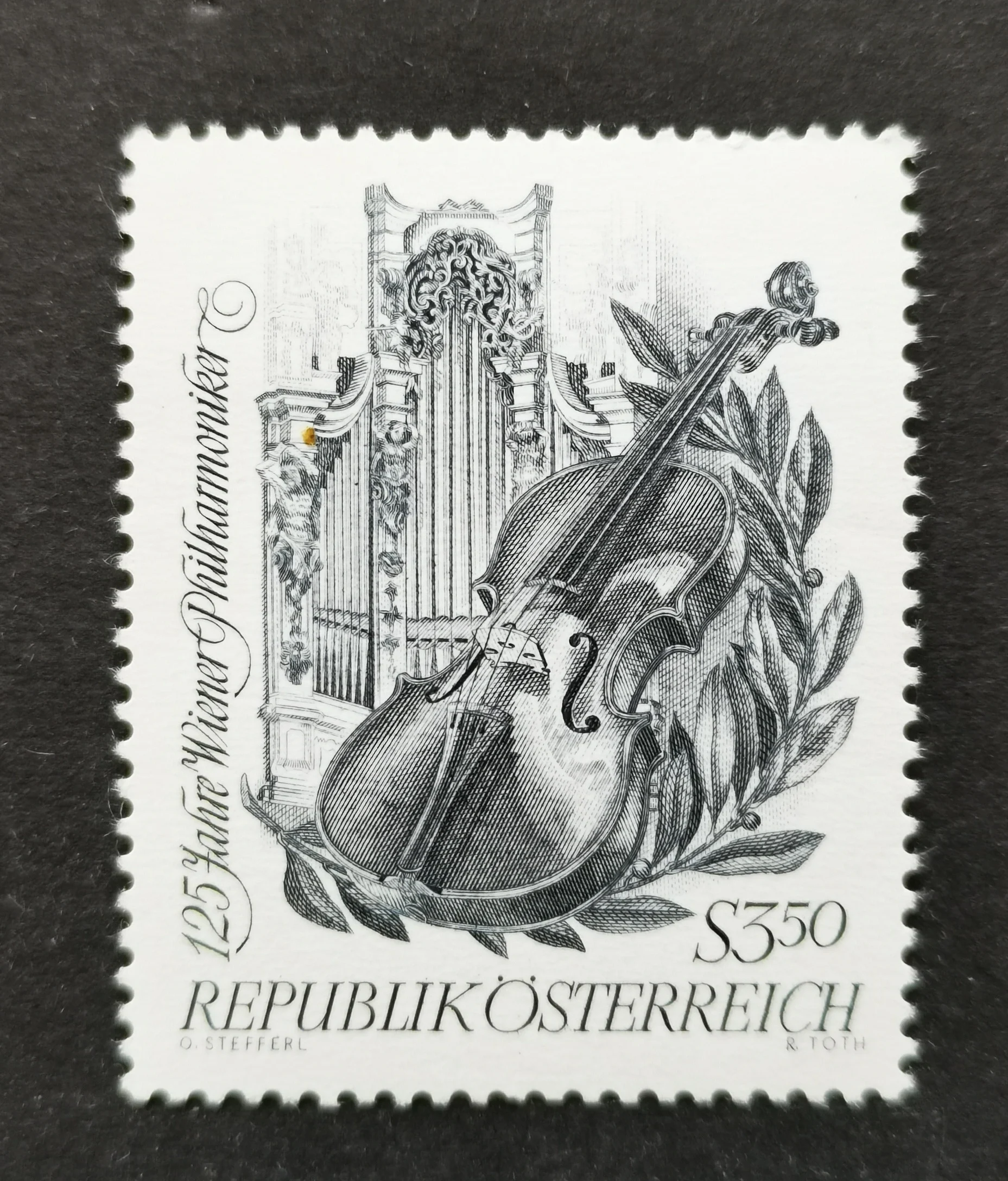 1Pcs-Set-New-Austria-Post-Stamp-1967-Vienna-Philharmonic-Orchestra ...