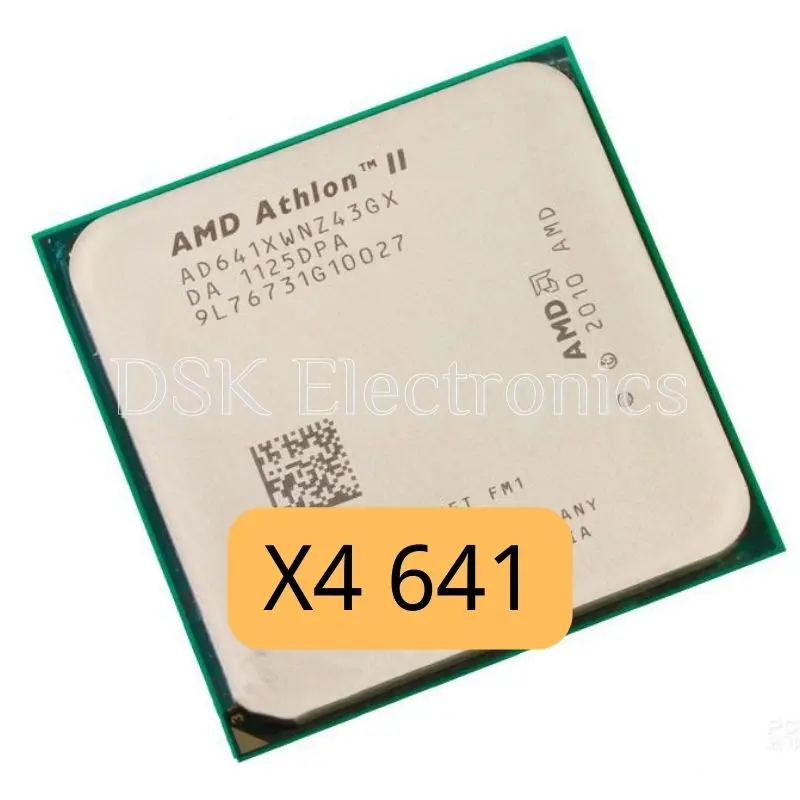 Amd Athlon Ii X4 641 2.8ghz Quad-core Cpu Processor Ad641xwnz43gx ...