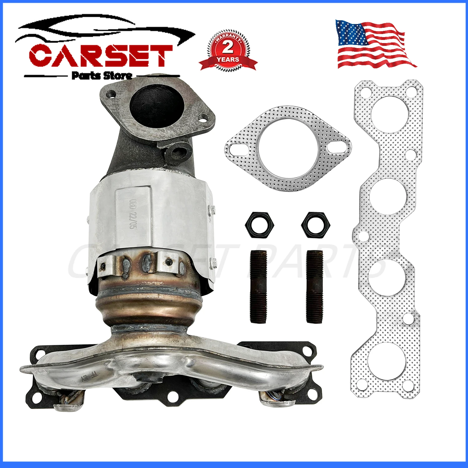 Exhaust Catalytic Converter For Hyundai Santa Fe Sport L4 2.4L 2014 ...